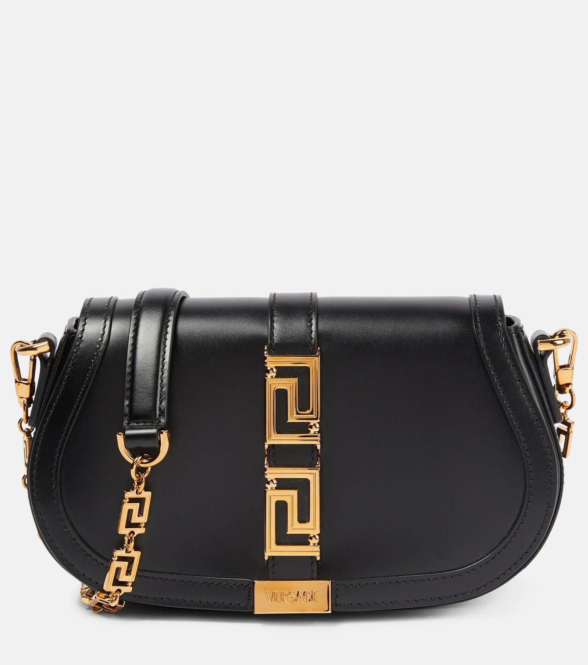 Versace - Greca Goddess leather shoulder bag Versace