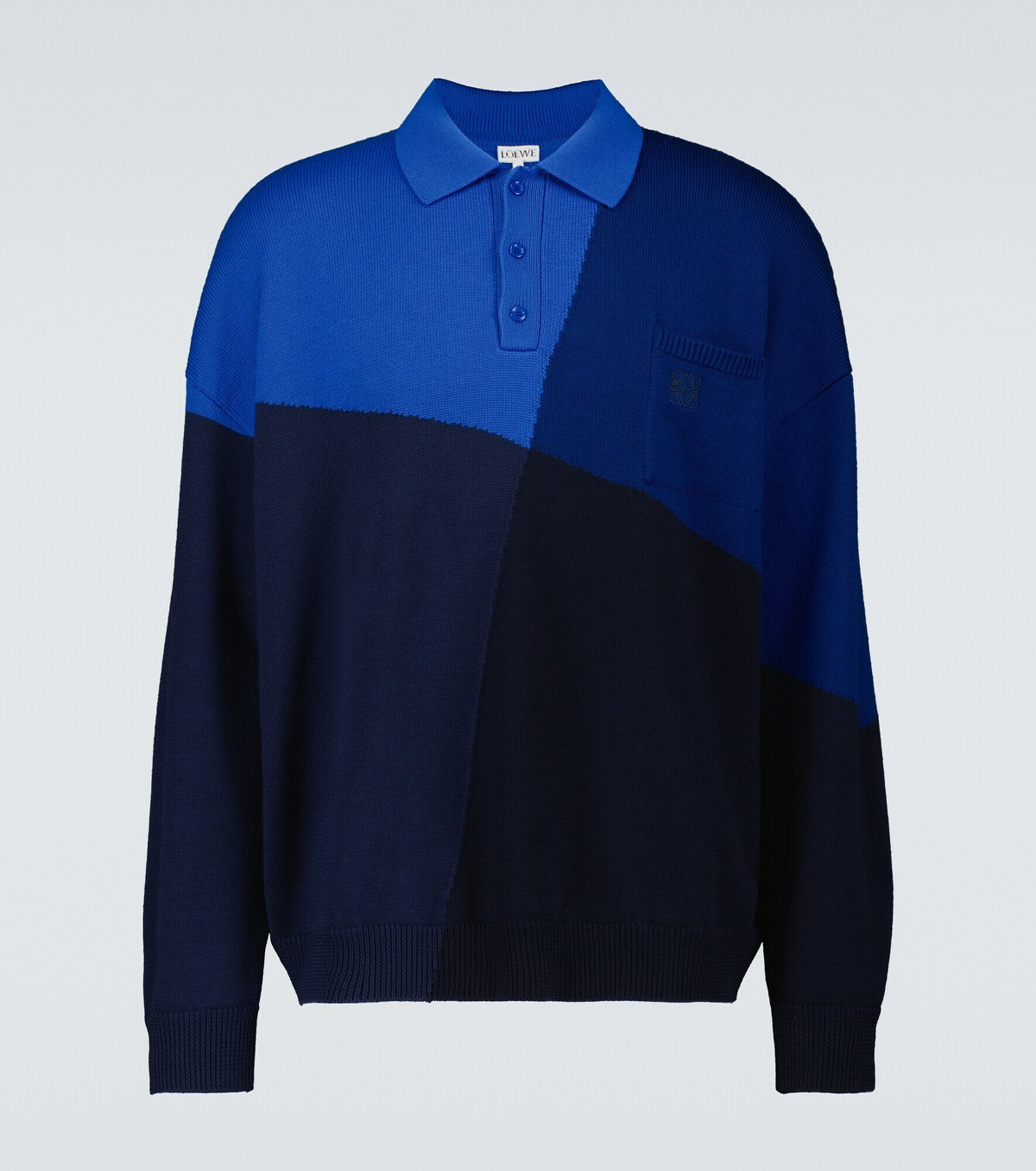 Loewe - Colorblocked polo sweater Loewe