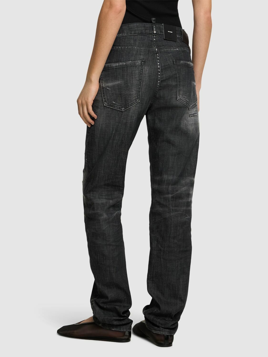 DSQUARED2 642 Embellished Stars High Rise Jeans Dsquared2