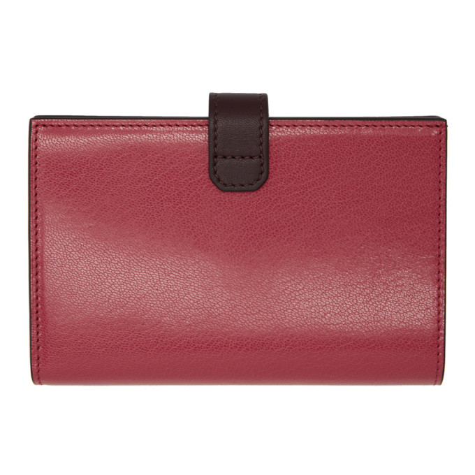 Givenchy Pink GV3 Medium Bifold Wallet Givenchy