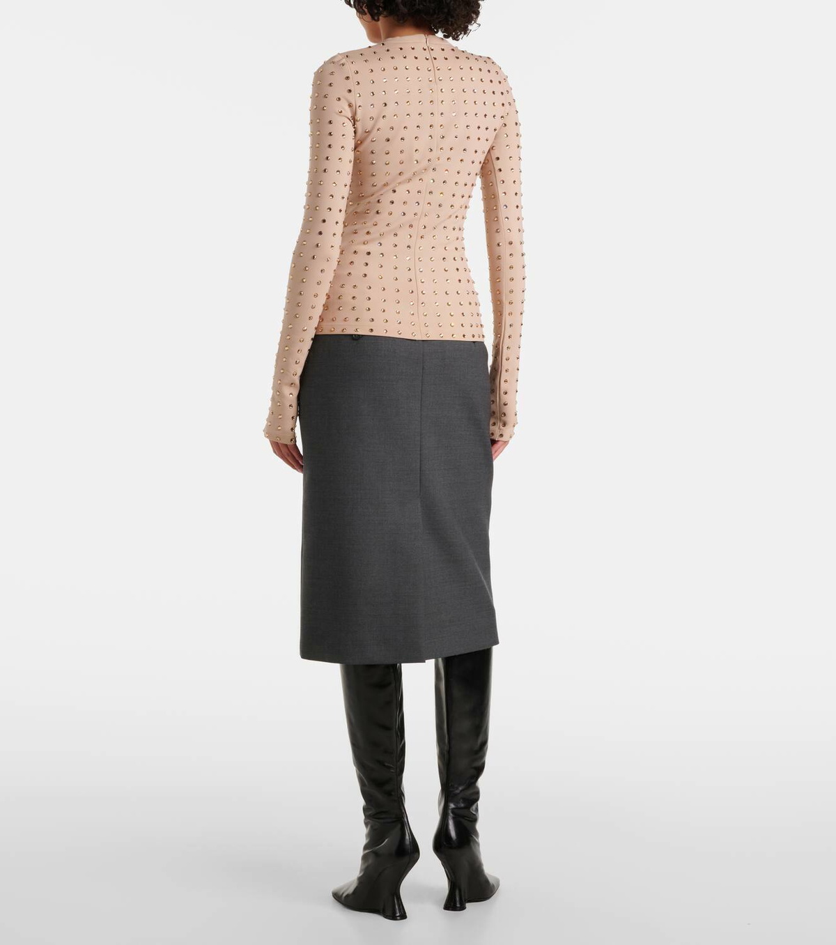 Sportmax Negus embellished top Sportmax