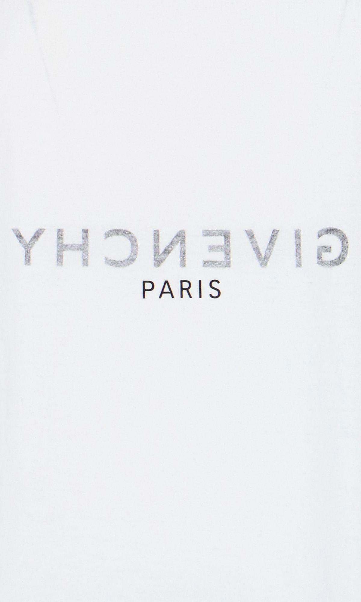 Givenchy T-shirt Logo Reverse Givenchy