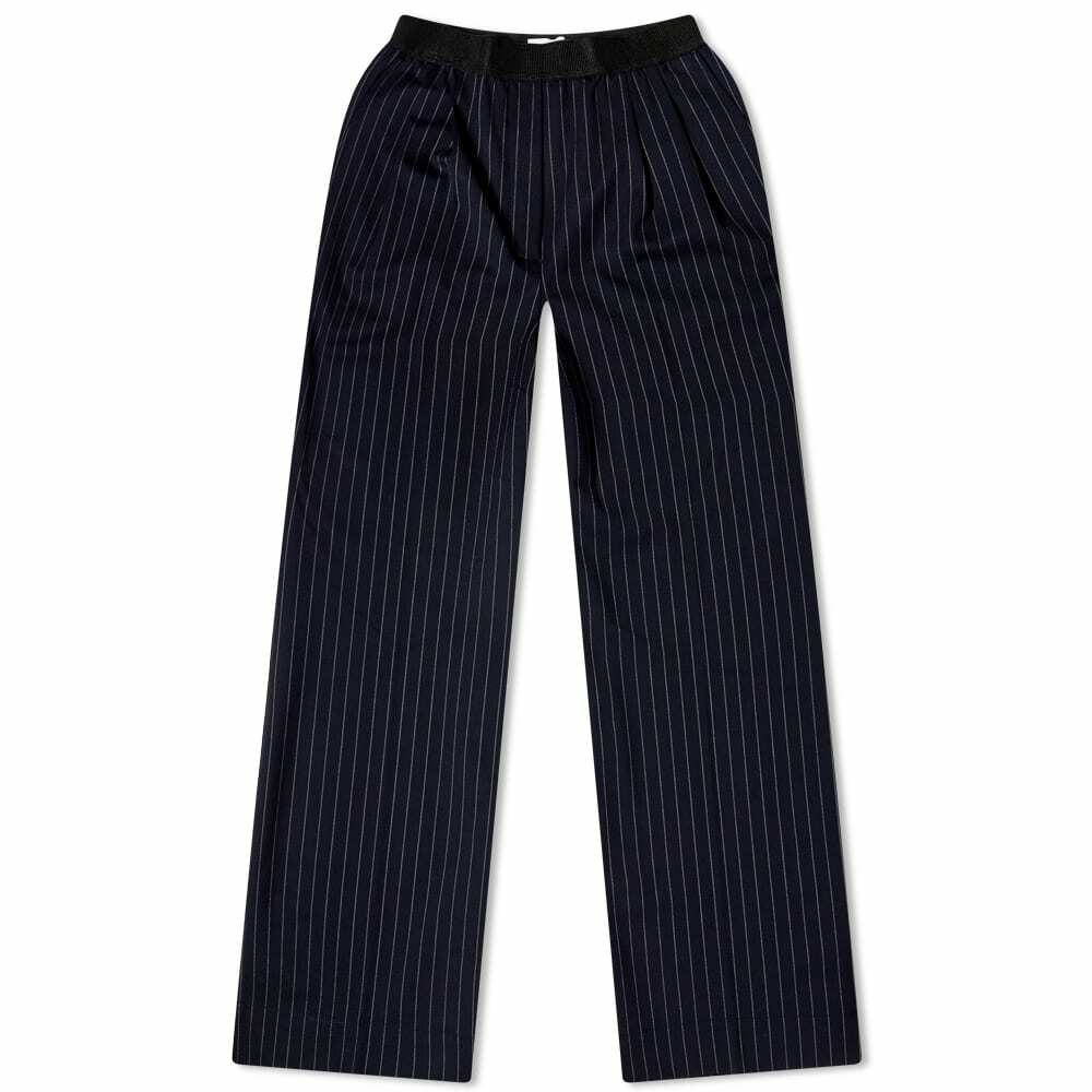 Soulland Women's Demi pants in Navy Pinstripes Soulland