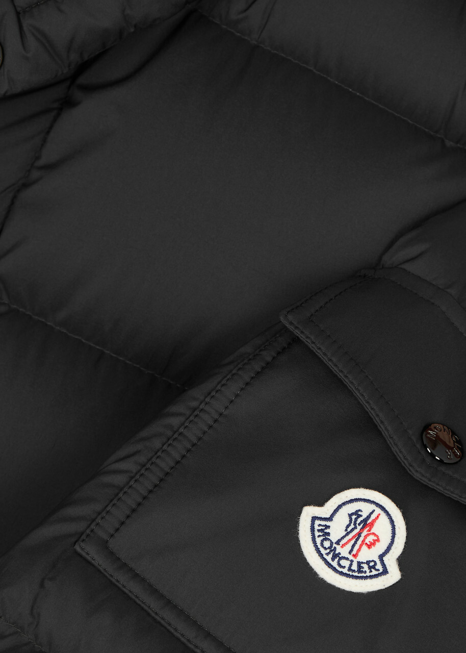 Moncler Vezere Quilted Shell Jacket Black Moncler