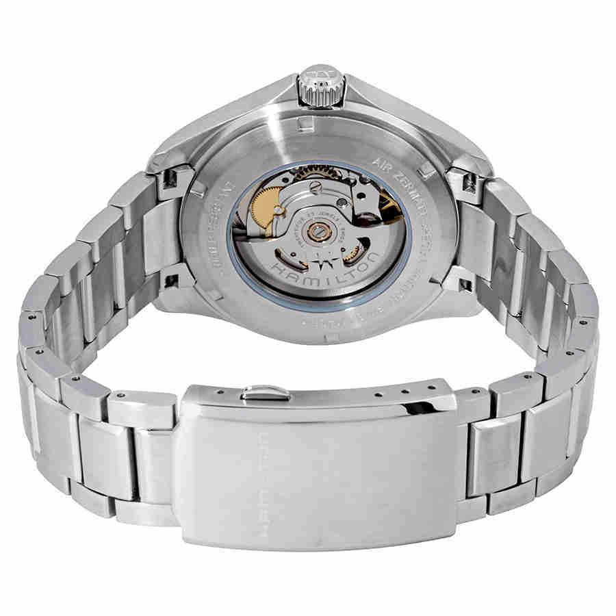 Hamilton Khaki Pilot Air Zermatt Automatic Black Dial Mens Watch ...