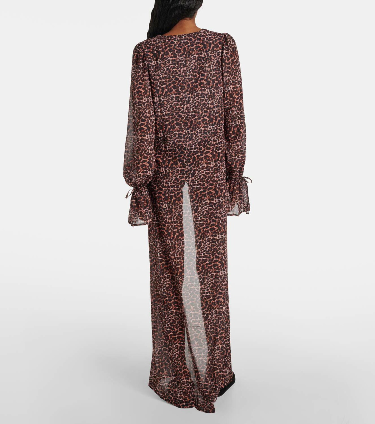 Bananhot Leopard-print beach cover-up Bananhot