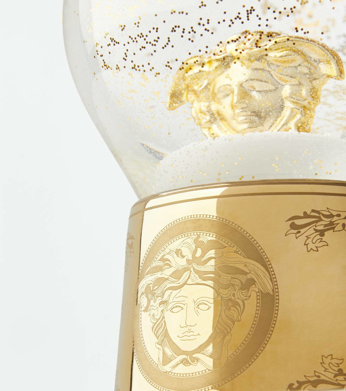 Versace Home Golden Medusa snow globe Versace