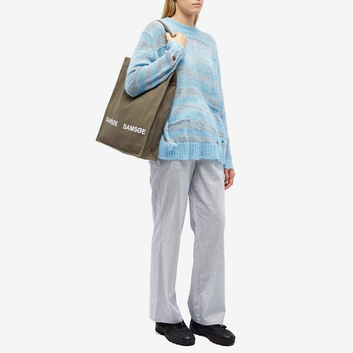 Samsøe Samsøe Women's Luca Shopper in Major Brown Samsøe Samsøe