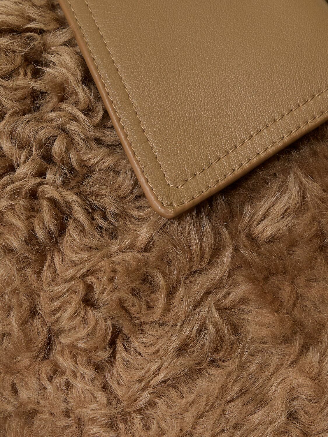 TOTEME - Curly Shearling Lamb Long Coat Toteme