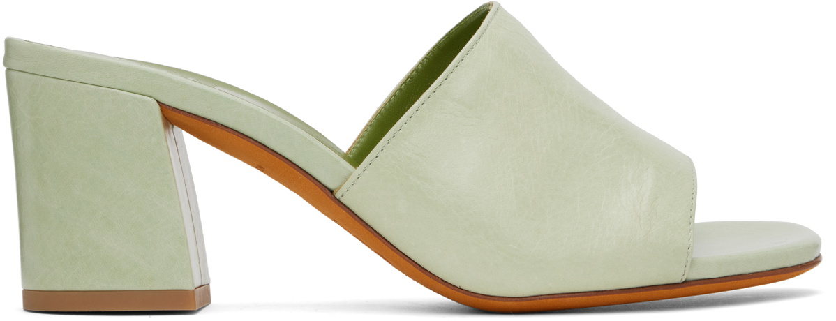 Maryam Nassir Zadeh Green Mar Mules Maryam Nassir Zadeh