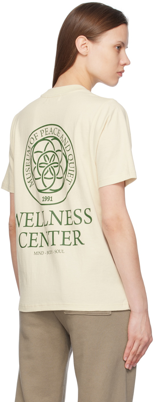 Museum of Peace & Quiet Off-White 'Wellness Center' T-Shirt Museum of ...
