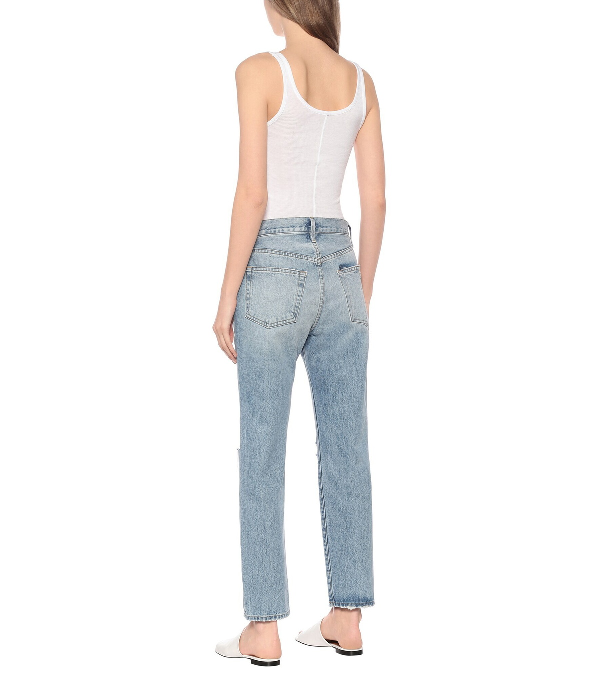 Frame - Le Original high-rise slim jeans Frame Denim