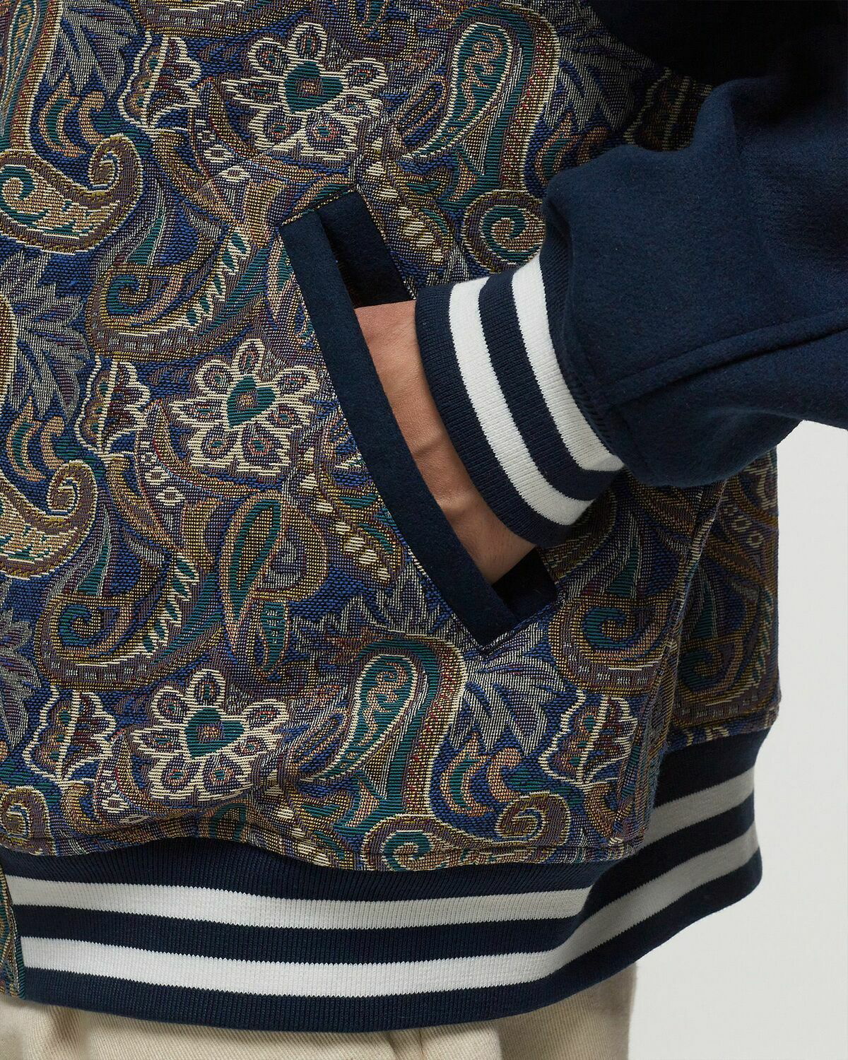 Vans X Nigel Letterman Jacket Multi Bomber Jackets/College Jackets Vans