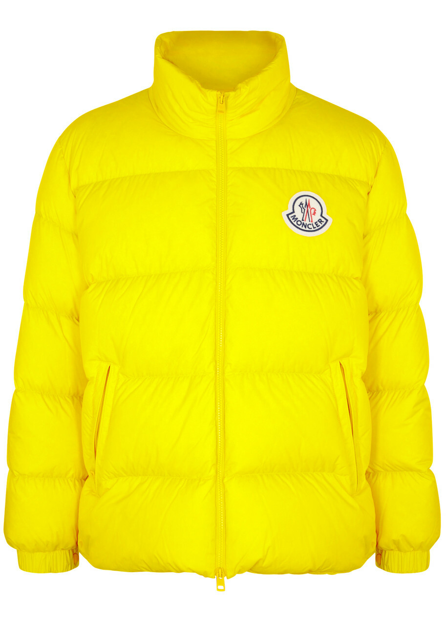 Moncler Citala Quilted Shell Jacket Yellow Moncler