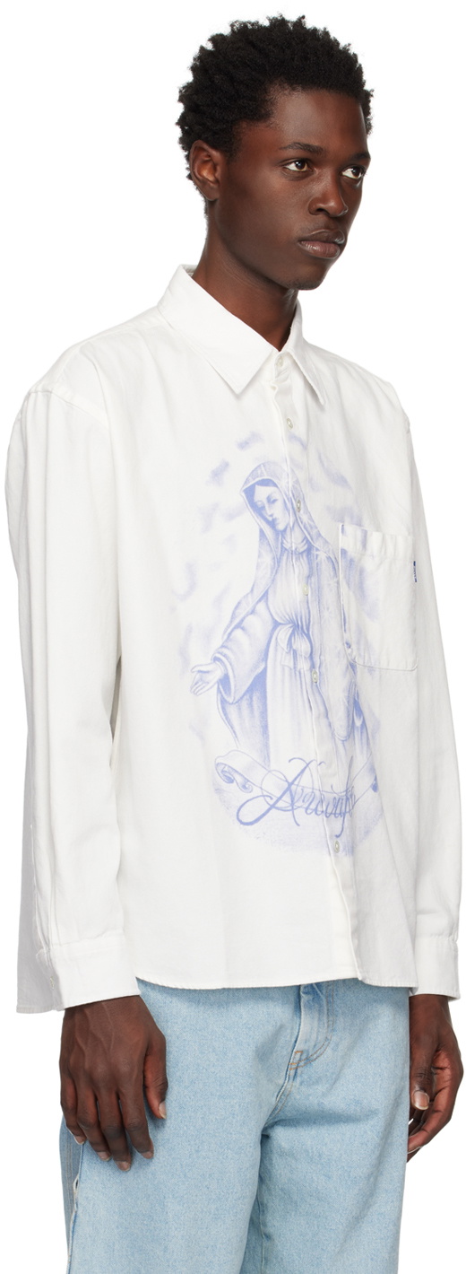 Awake NY White Santa Maria Shirt Awake NY