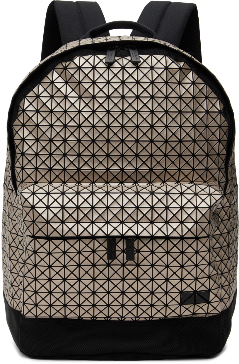 BAO BAO ISSEY MIYAKE Gold Daypack Backpack Bao Bao Issey Miyake