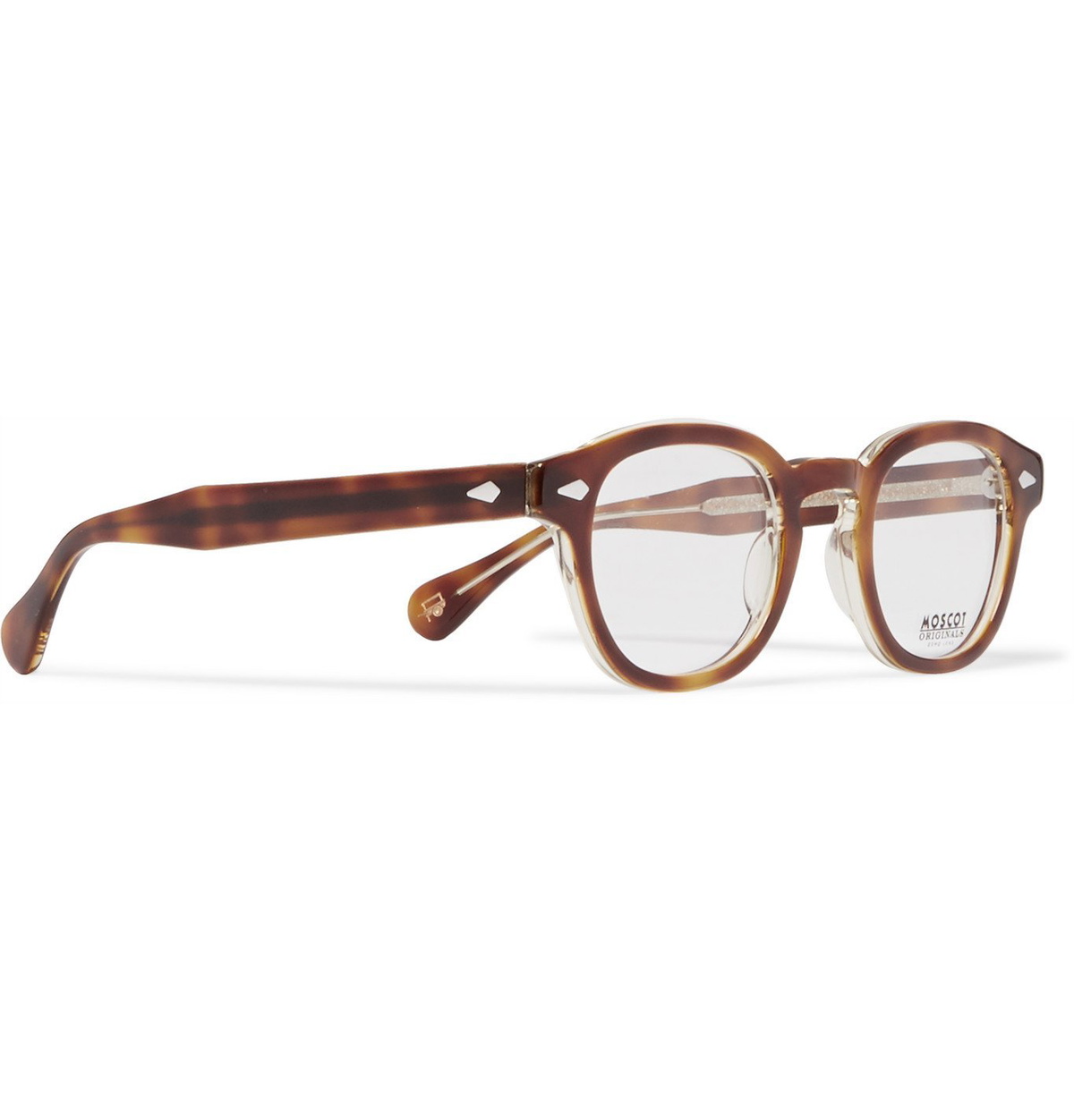 Moscot - Lemtosh Round-Frame Tortoiseshell Acetate Optical Glasses ...