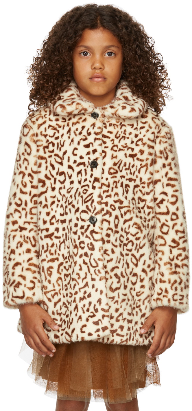 Bonpoint Kids Off-White Doogle Coat Bonpoint