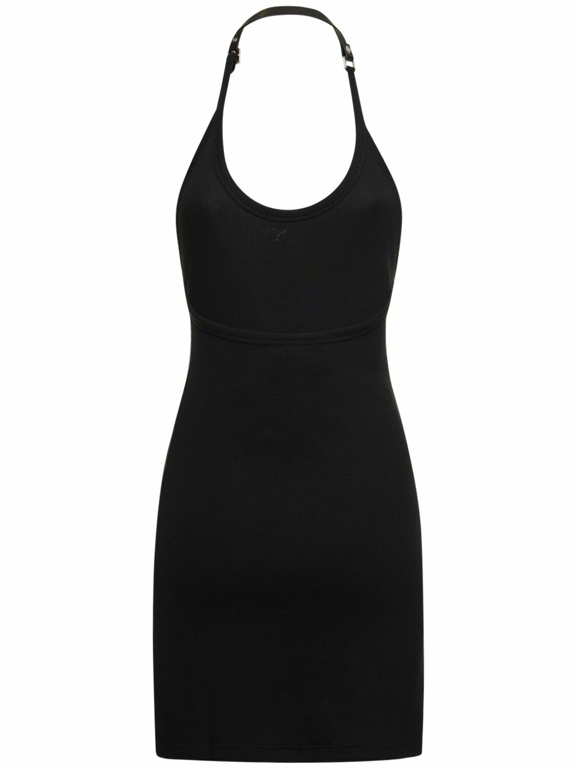 COURREGES - Holistic Buckle 90's Rib Long Dress Courreges