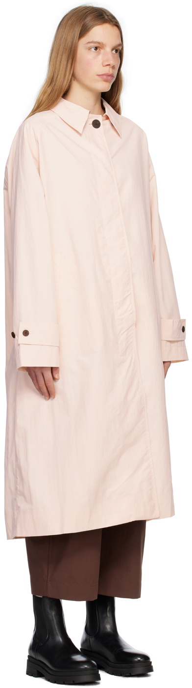 Studio Nicholson Pink Holin Trench Coat Studio Nicholson