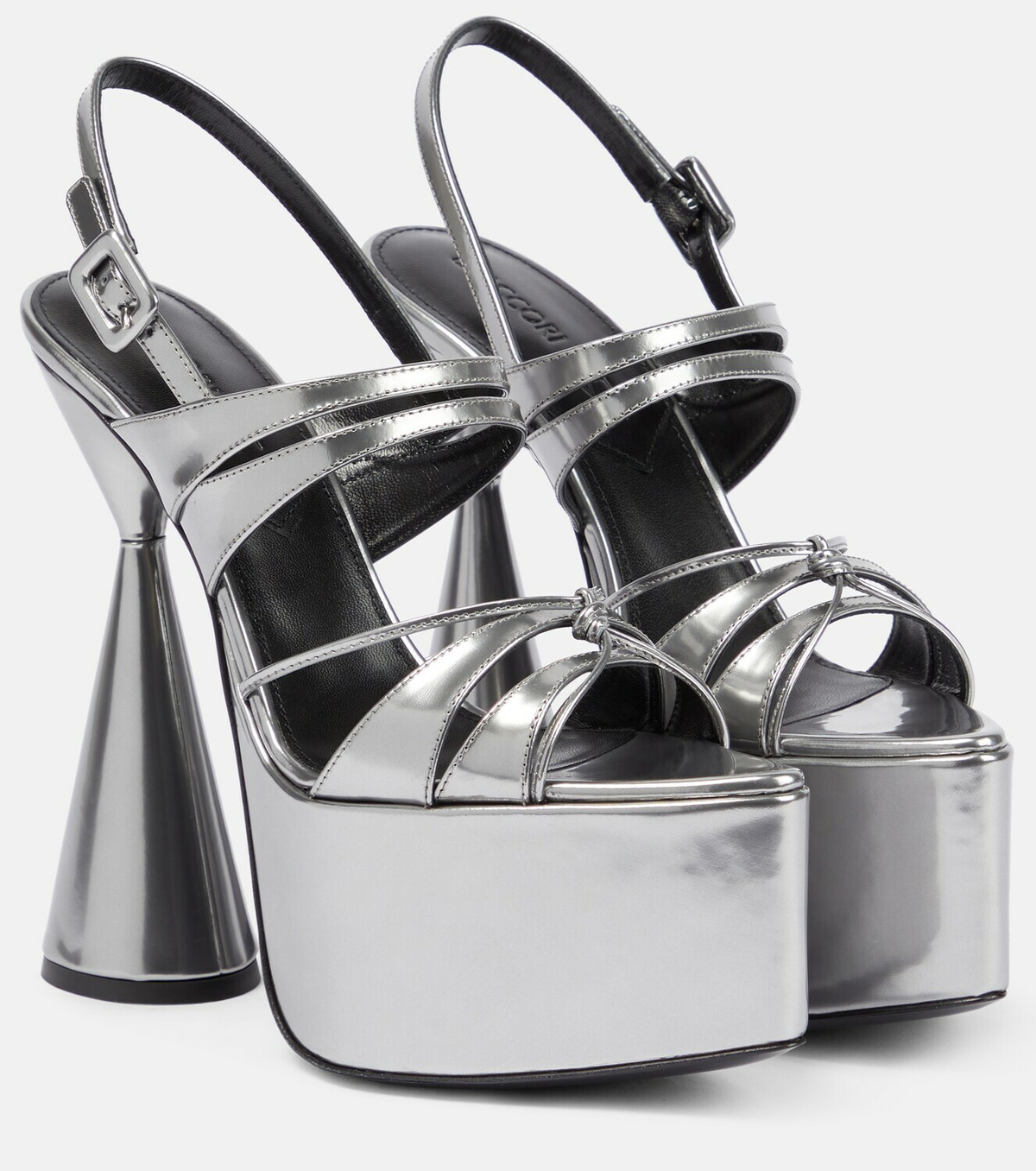 D'Accori Belle platform leather sandals D'Accori