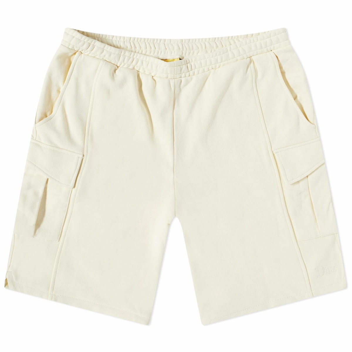 Dime Men's Heavy Cargo Shorts in Cream Dime