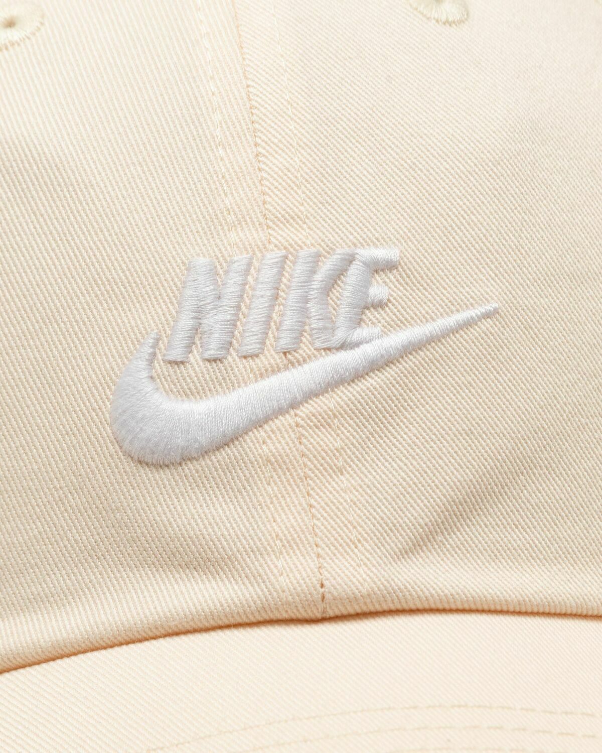 Nike Club Unstructured Futura Wash Cap Beige Caps Nike