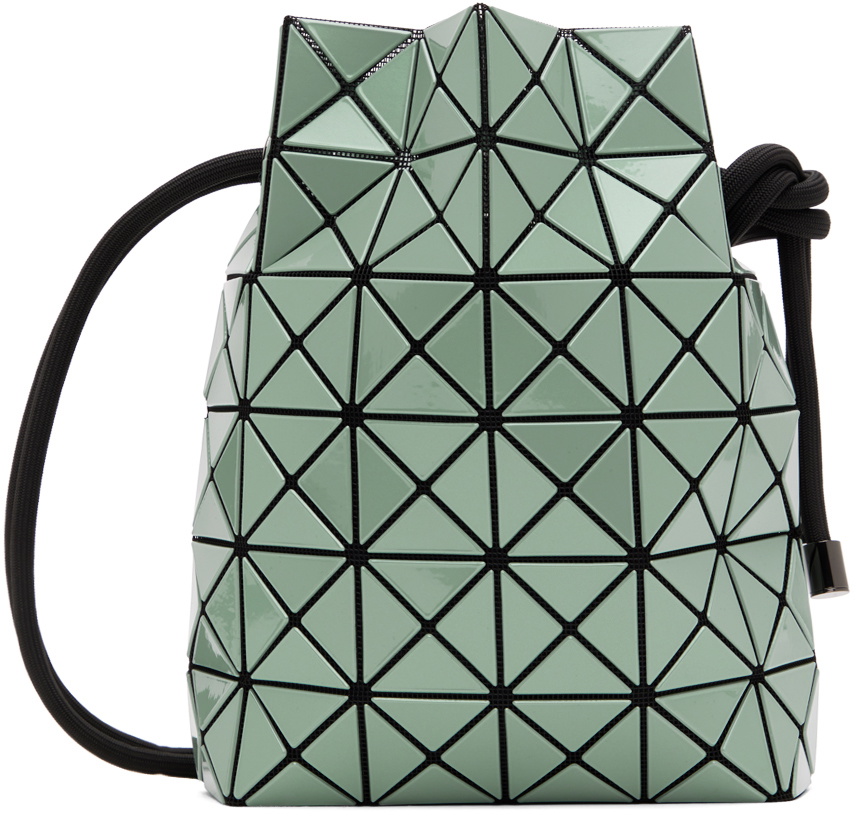 Bao Bao Issey Miyake Green Wring Gloss Shoulder Bag Bao Bao Issey Miyake