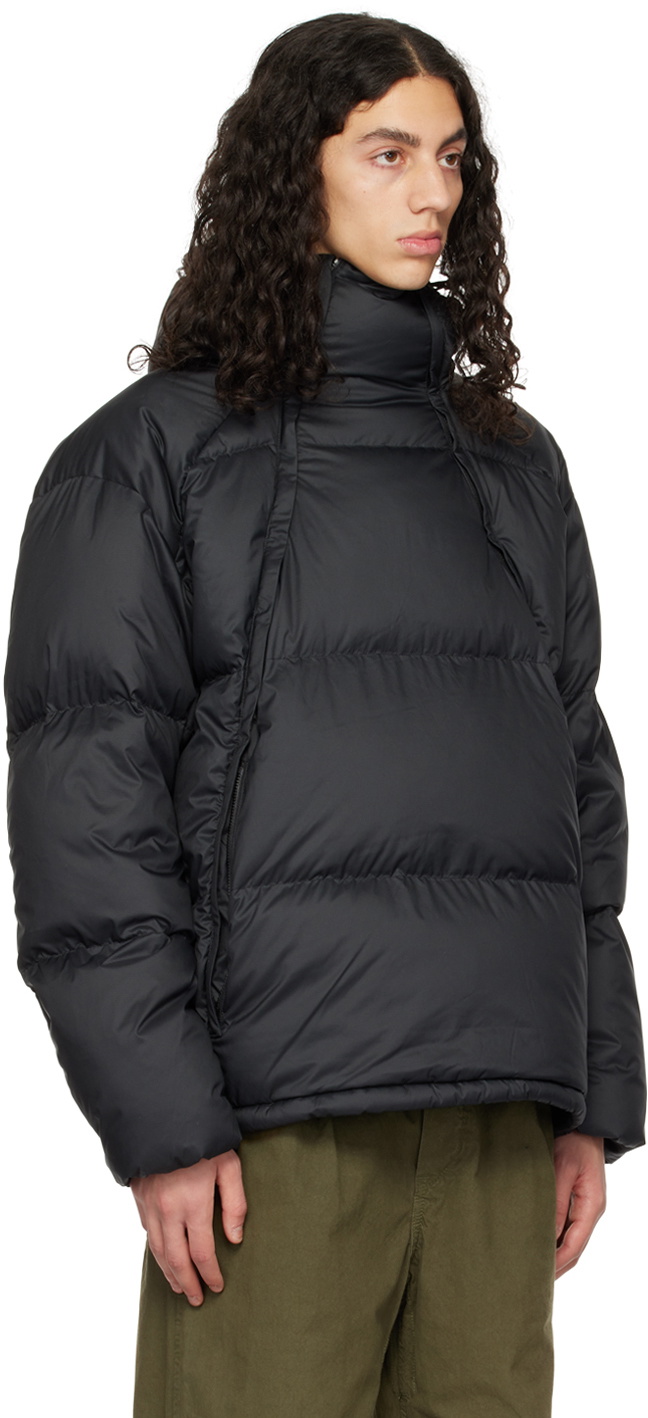Snow Peak Black Pullover Down Jacket Snow Peak