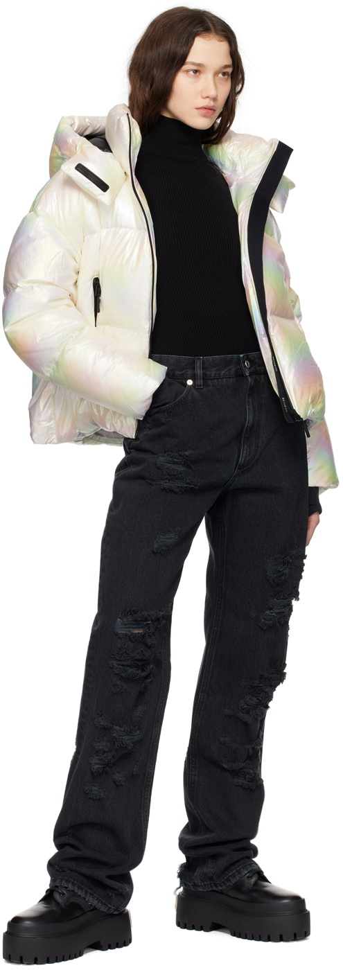 MACKAGE White Tessy Down Jacket Mackage