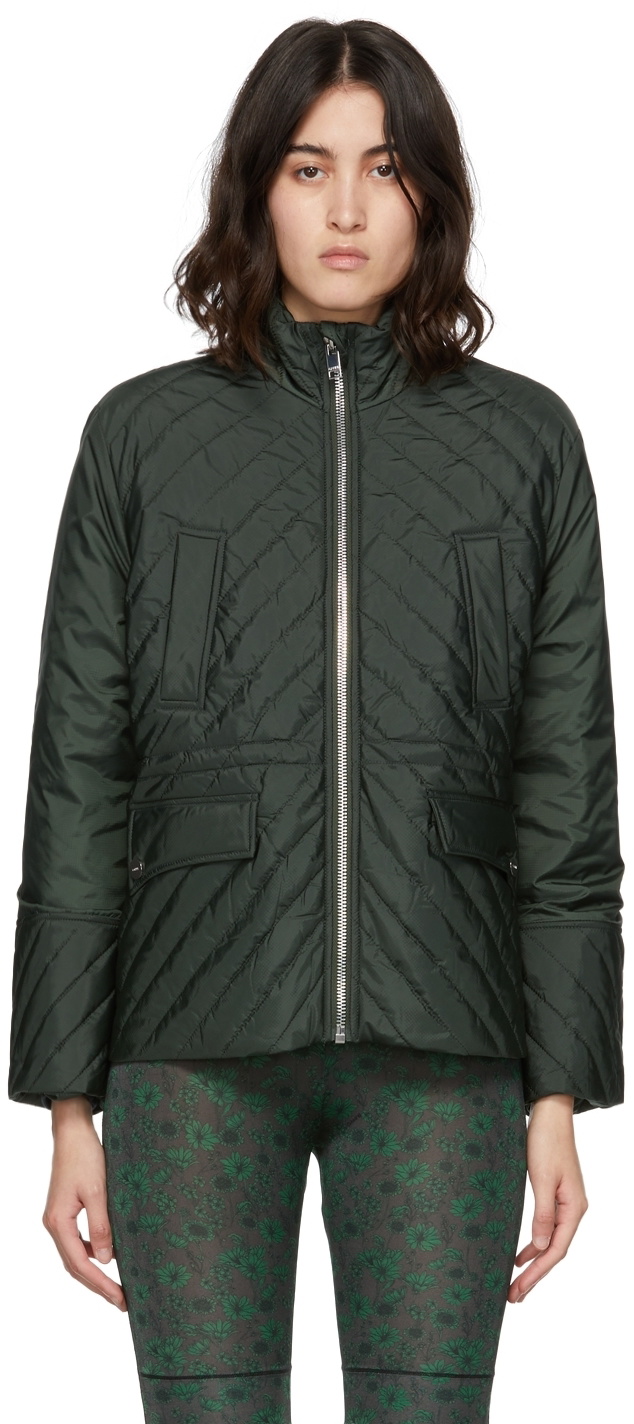 GANNI Quilted Recycled Ripstop Jacket GANNI