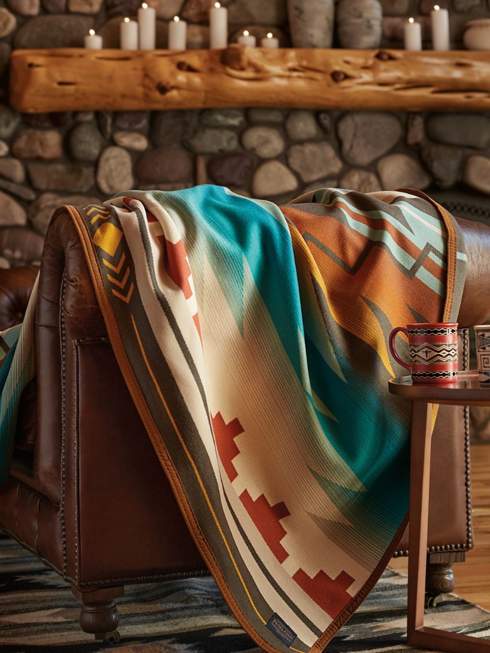 Pendleton X Nike Orange N7 Seven Generations Blanket Pendleton