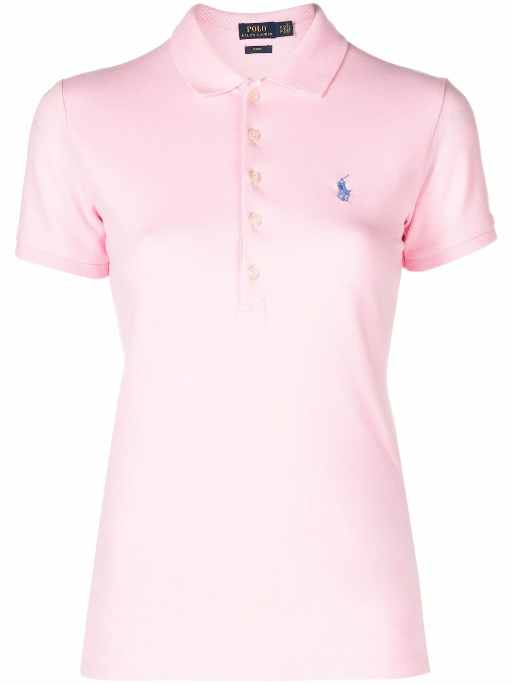 Polo Ralph Lauren Pink Julie Slim Polo Shirt Polo Ralph Lauren