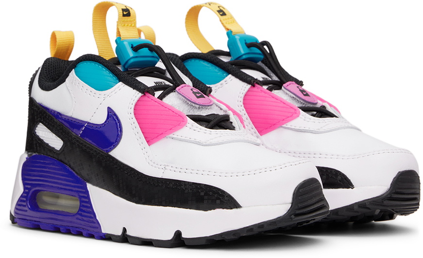 Nike Kids White Air Max 90 Toggle Little Kids Sneakers Nike