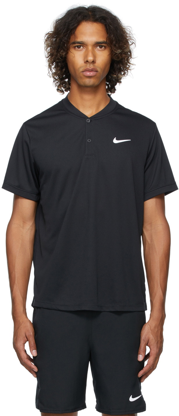 Nike Black Dri-FIT NikeCourt Polo Nike