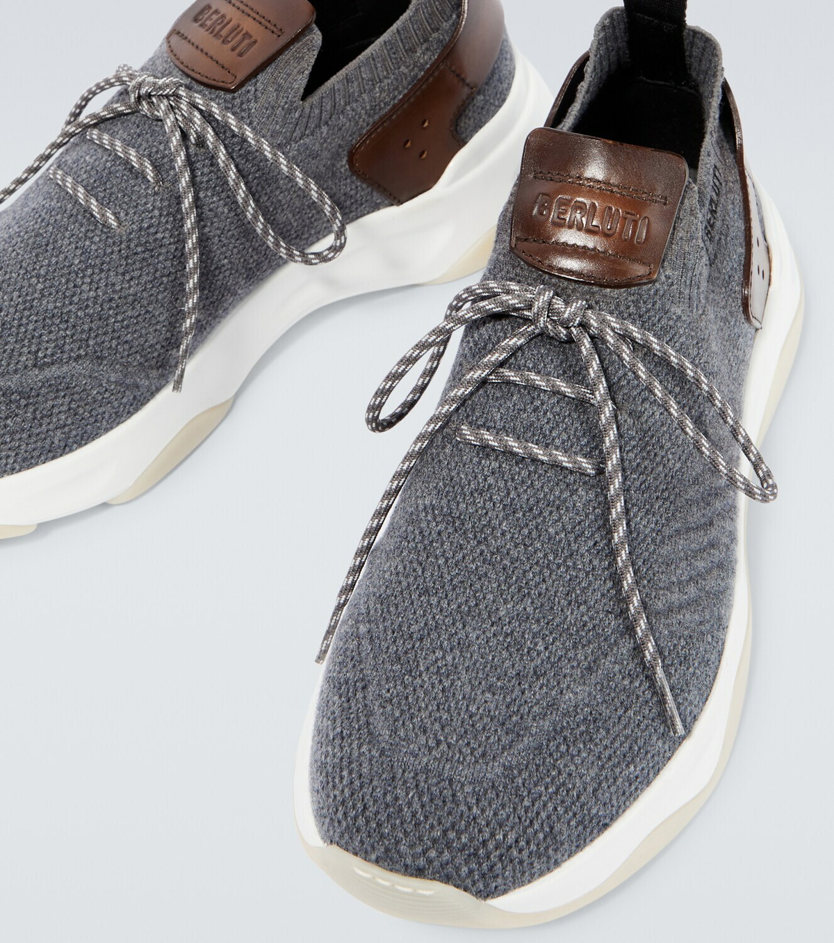 Berluti Shadow cashmere knit sneakers Berluti