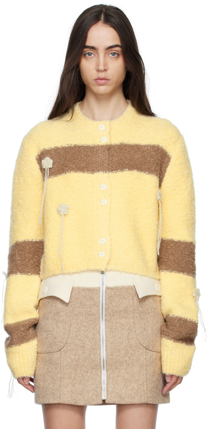 Kijun Yellow Comet Cardigan Kijun