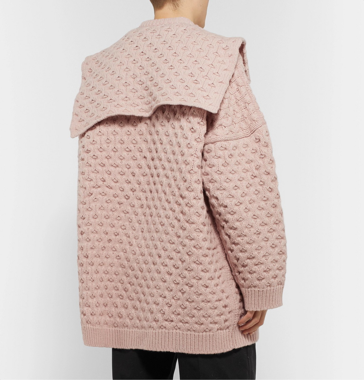Raf Simons - Embellished Virgin Wool Sweater - Pink Raf Simons