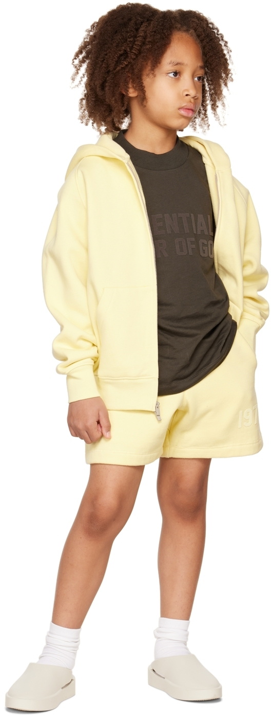 Essentials Kids Yellow '1977' Shorts Essentials