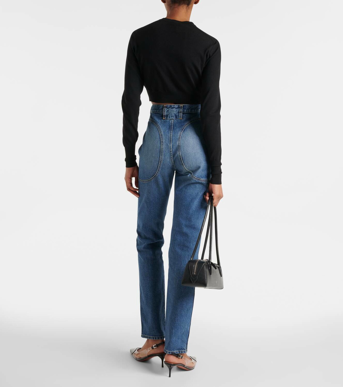 Alaïa High-rise slim jeans ALAÏA
