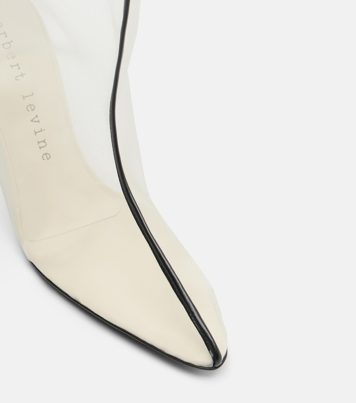 Herbert Levine Drawing A Blank 85 mesh mid-calf boots Herbert Levine