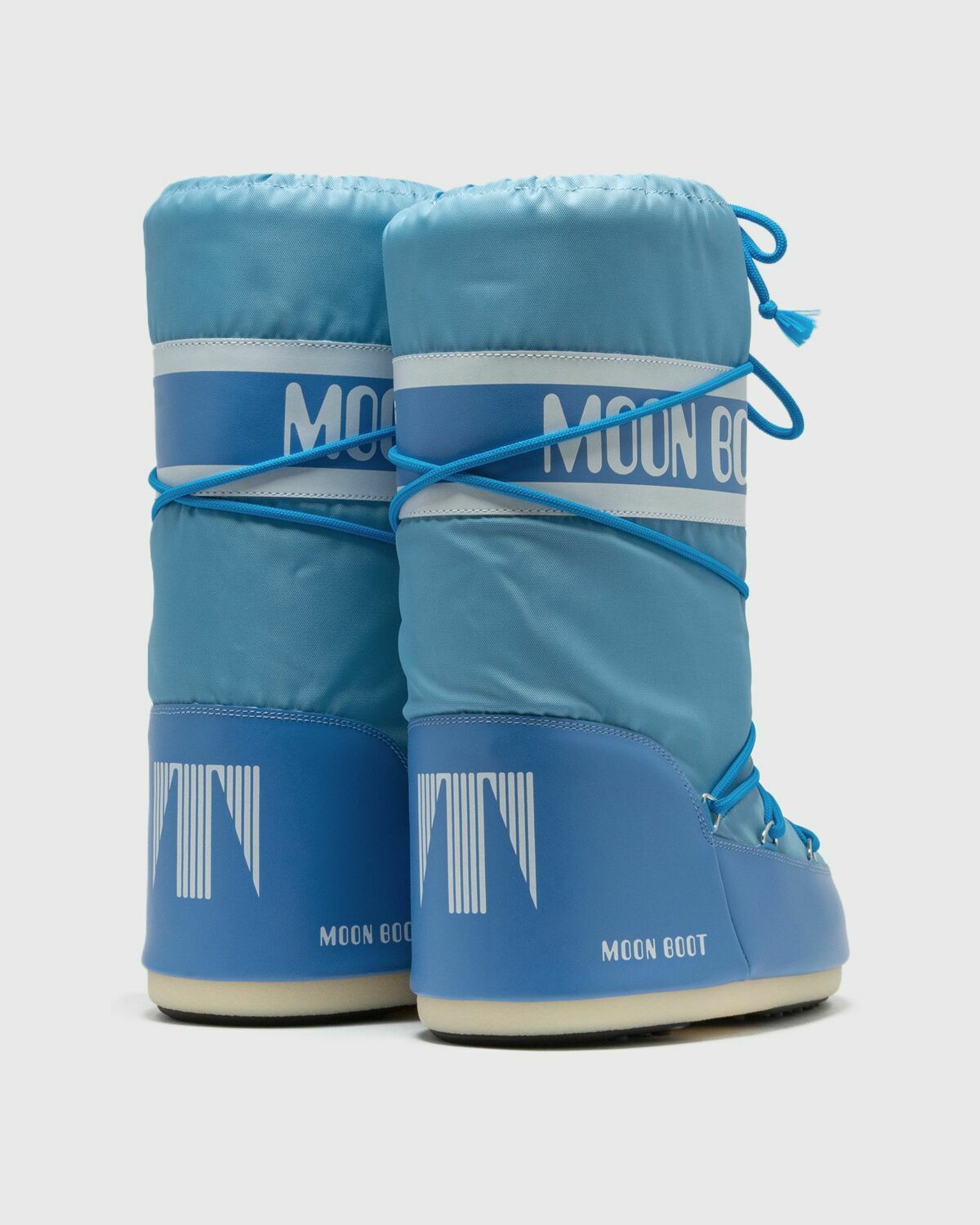 Moon Boot Mb Icon Nylon Blue Boots Moon Boot