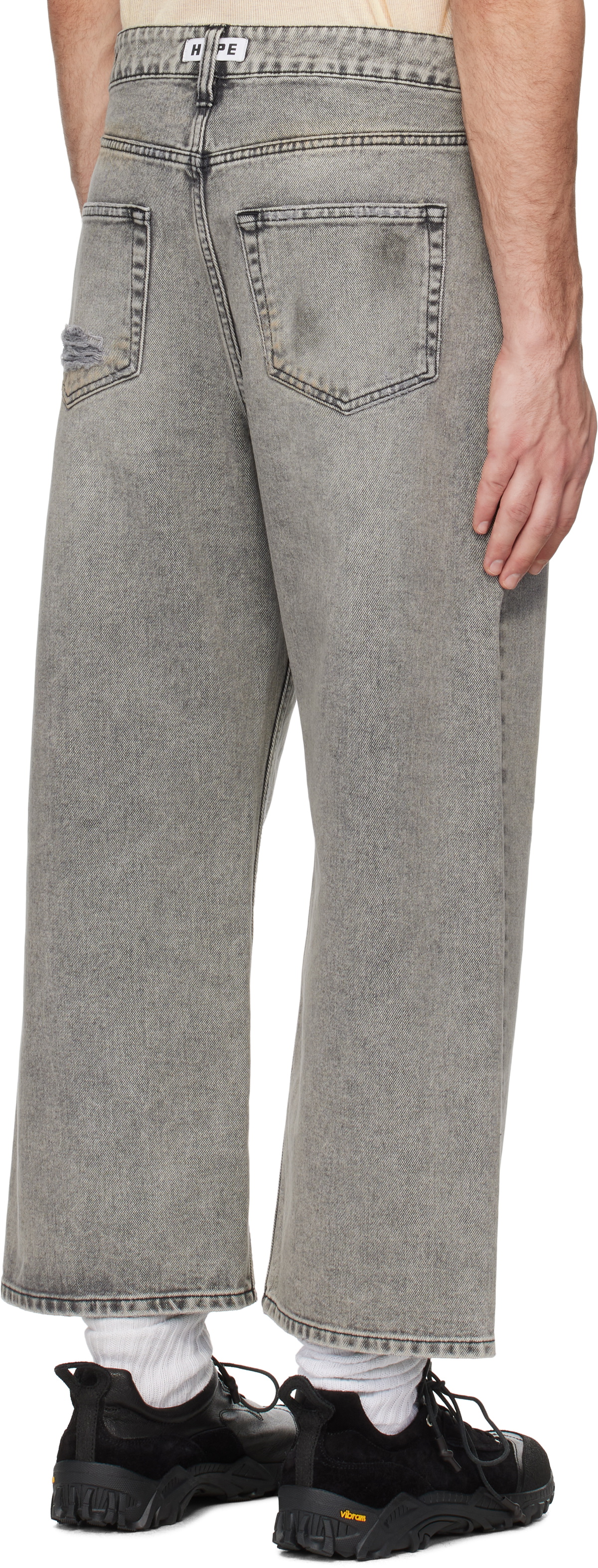 HOPE Gray Drop Jeans HOPE