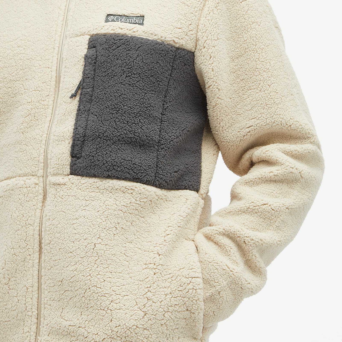 Columbia Men's Mountainside™ Heavyweight Fleece in Ancient Fossil/Shark ...