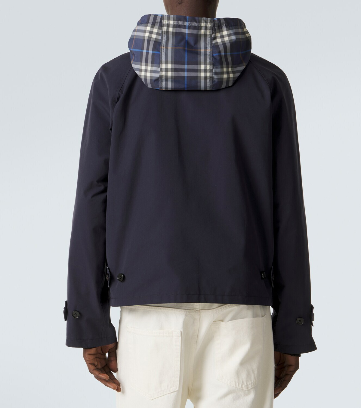 Burberry Burberry Check cotton blouson jacket Burberry