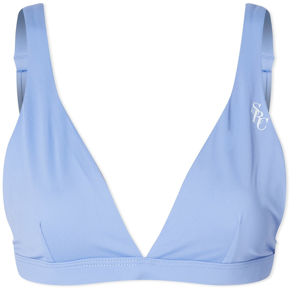 Sporty & Rich Women's Romy Bikini Top in Periwinkle Sporty & Rich