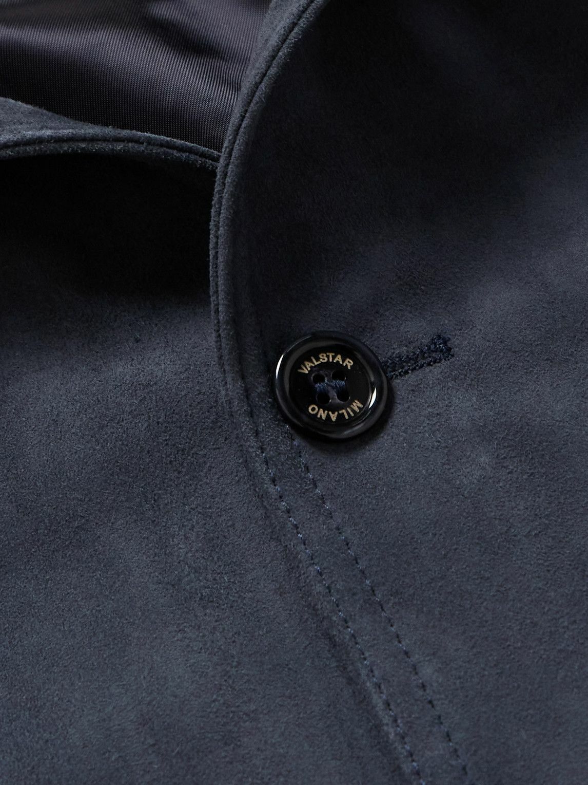 Valstar - Valstarino Suede Jacket - Blue Valstarino