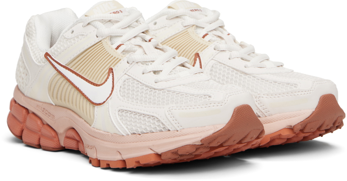 Nike Off-White & Orange Zoom Vomero 5 Sneakers Nike