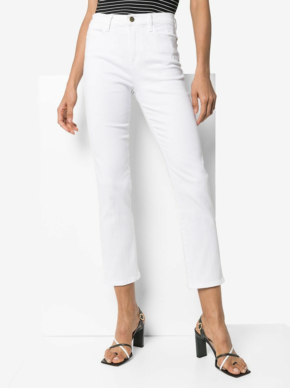 FRAME Le High Straight Leg Jeans Frame Denim