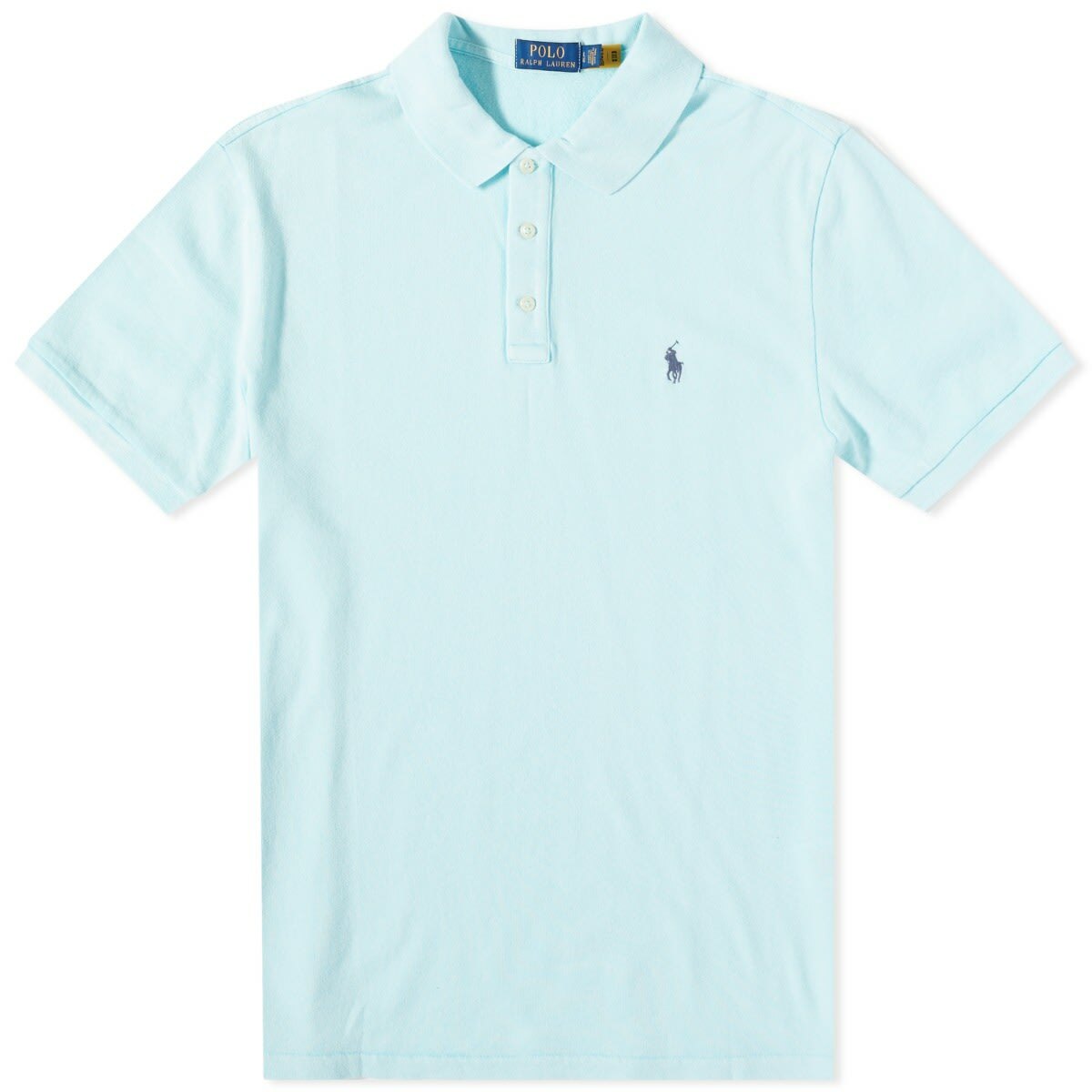 Polo Ralph Lauren Men's Spa Terry Polo Shirt in Island Aqua Polo Ralph ...